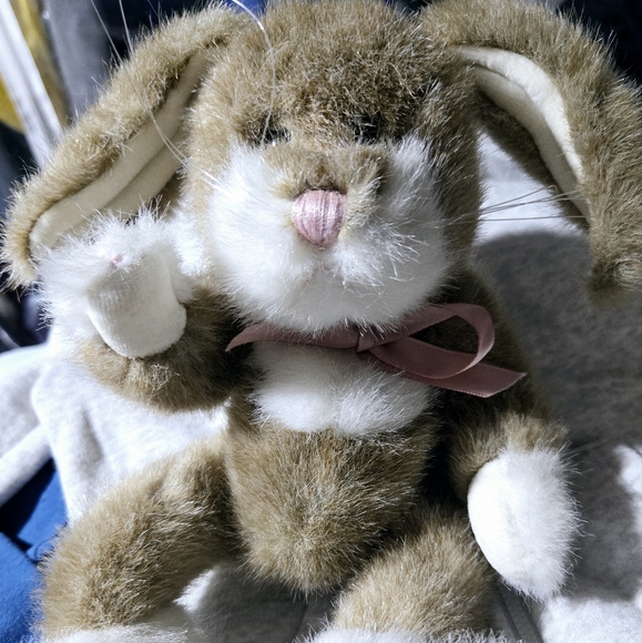 Boyds Bears | Toys | Soft Plush Bunny Toy With Tabby Pattern | Poshmark